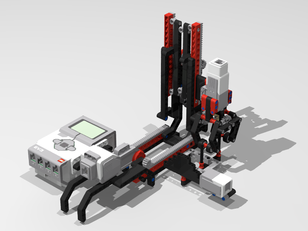 Lego Moc Tower Of Hanoi By Benoit72 Rebrickable Build With Lego
