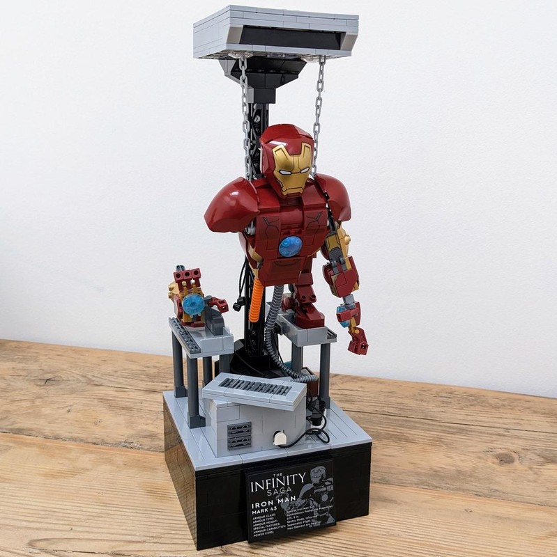 LEGO MOC Iron Man Workshop by glenn_tanner55 | Rebrickable - Build with ...