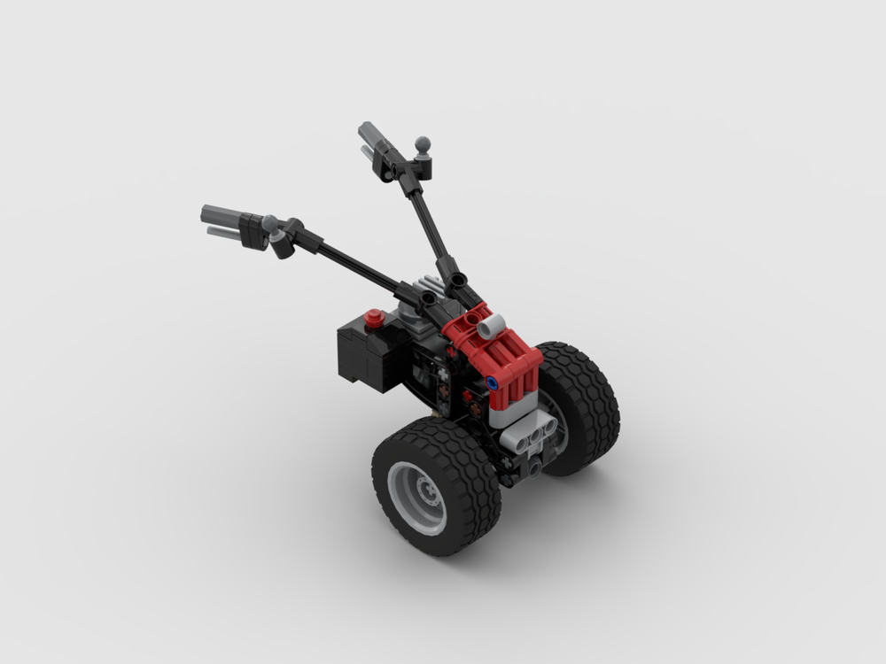 LEGO MOC Small Single-Axle Tractor by Larsagri | Rebrickable - Build ...