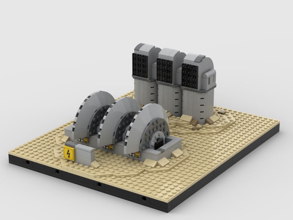 LEGO MOC Tatooine Generator by PauloJorgeRamos | Rebrickable - Build ...