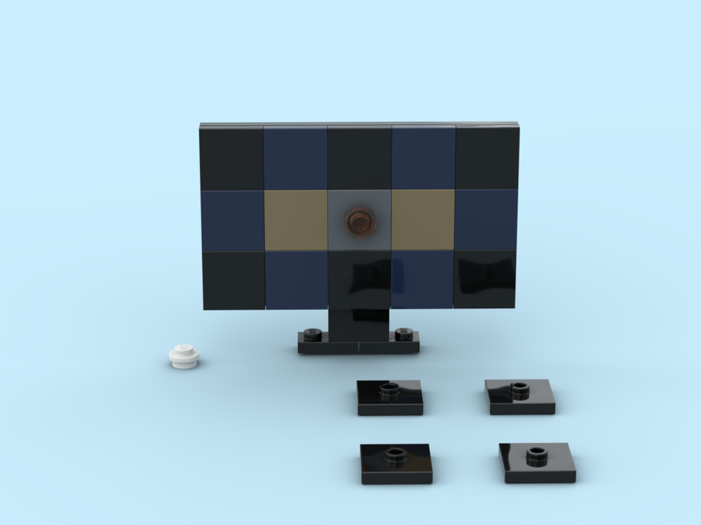 LEGO MOC TV by cypek123 | Rebrickable - Build with LEGO