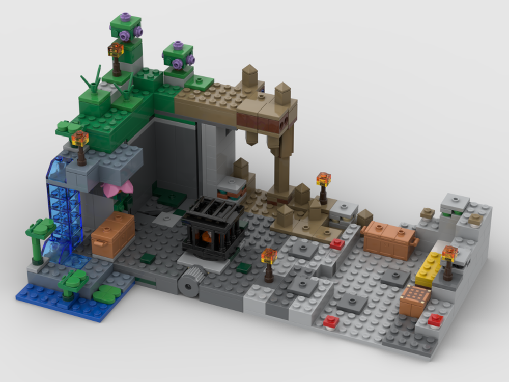 LEGO MOC The Skeleton Dungeon Expansion by taboodorito | Rebrickable ...