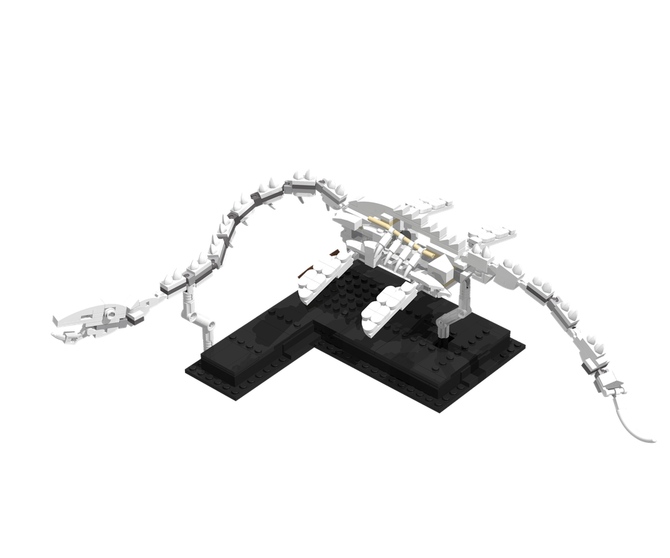 LEGO MOC Elasmosaurus Fossil - Lego Fossils MOC by Cdivita72 ...