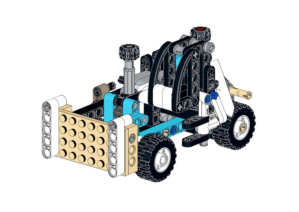 LEGO MOC Dozer Compacter by NARP | Rebrickable - Build with LEGO