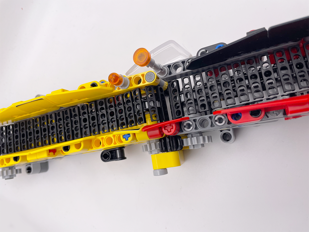 Lego Moc 42148 Conveyor Line Unit By Mirrorbricks Rebrickable Build
