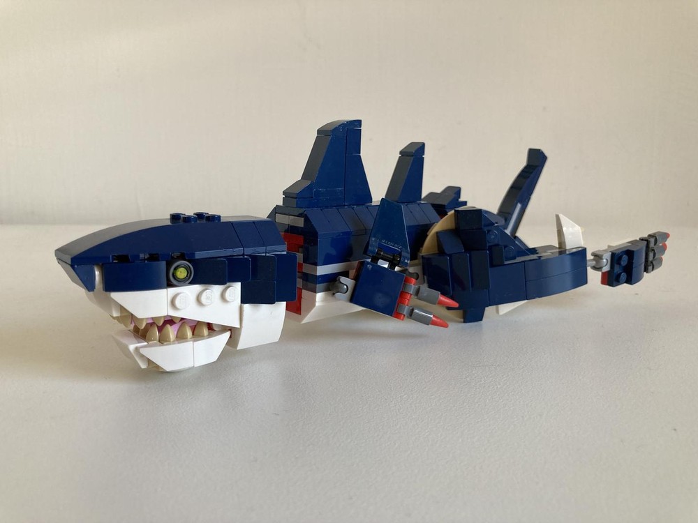 LEGO MOC 31088 2 to 1 Sharkosaurus by LegoDesigner | Rebrickable ...