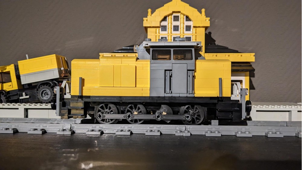 Lego Moc V60 Max BÖgl 8 Wide For M Wheel By Dynabrixx Rebrickable