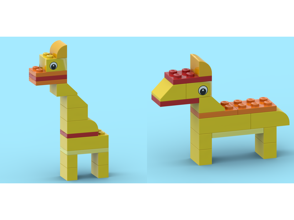 LEGO MOC 30503 Twelve Animals by Dafeld | Rebrickable - Build with LEGO
