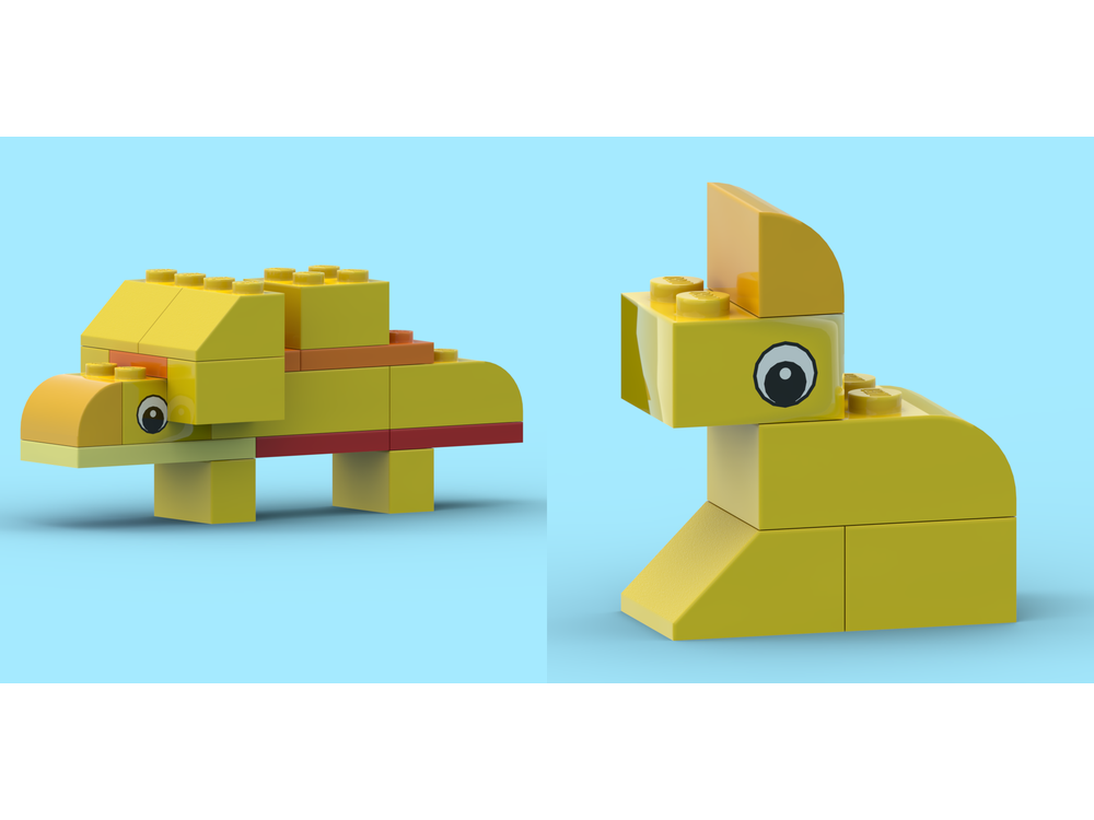 LEGO MOC 30503 Twelve Animals by Dafeld | Rebrickable - Build with LEGO