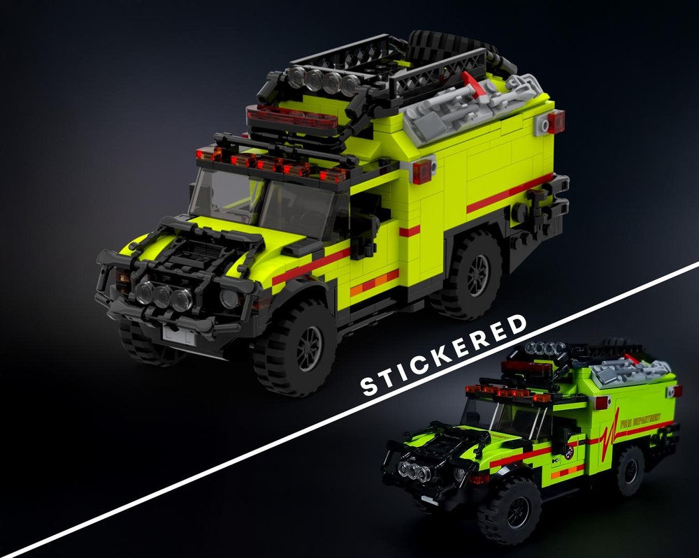 LEGO MOC Hummer H2 Ratchet by SFH_Bricks | Rebrickable - Build with LEGO