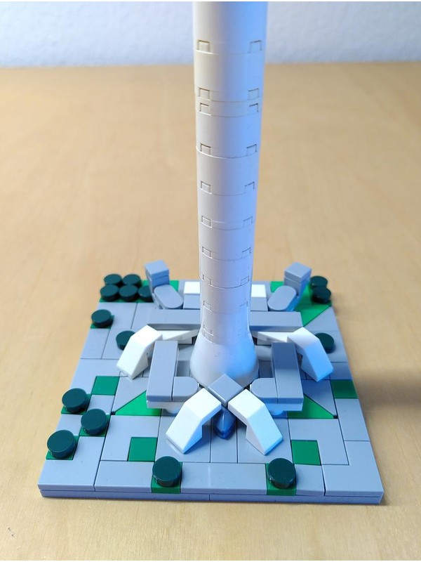 LEGO MOC Fernsehturm Berlin / Berlin TV Tower — Tiny Edition by barthel ...