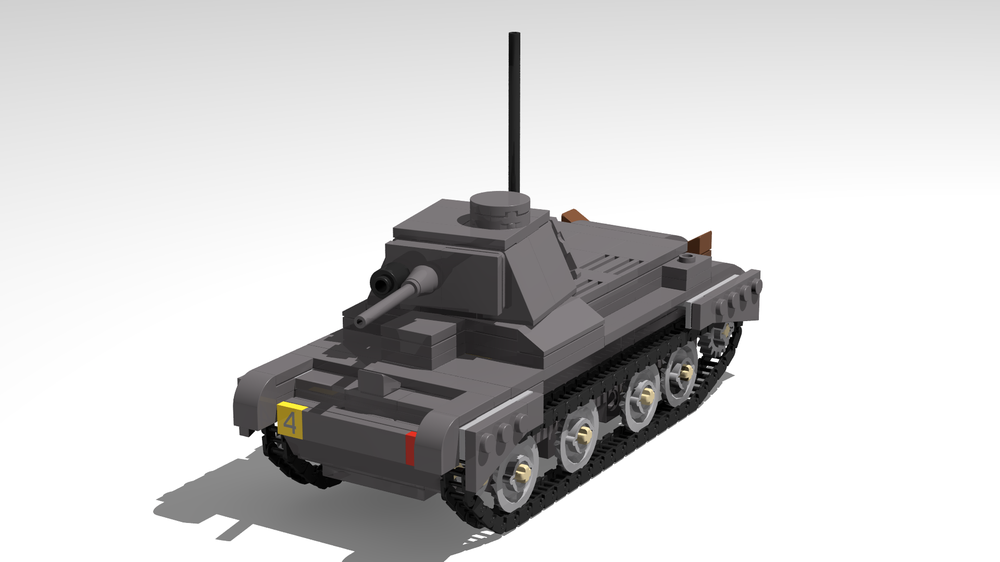 LEGO MOC A13 Cruiser tank by GBDanny96 | Rebrickable - Build with LEGO