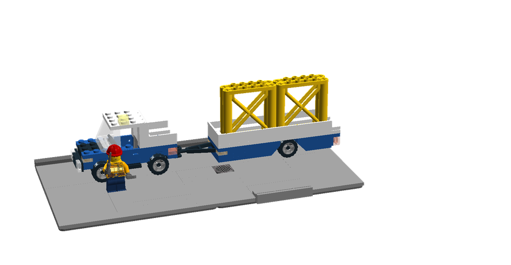 LEGO MOC 90´s City Construction Truck & Trailer by Otello1980 ...