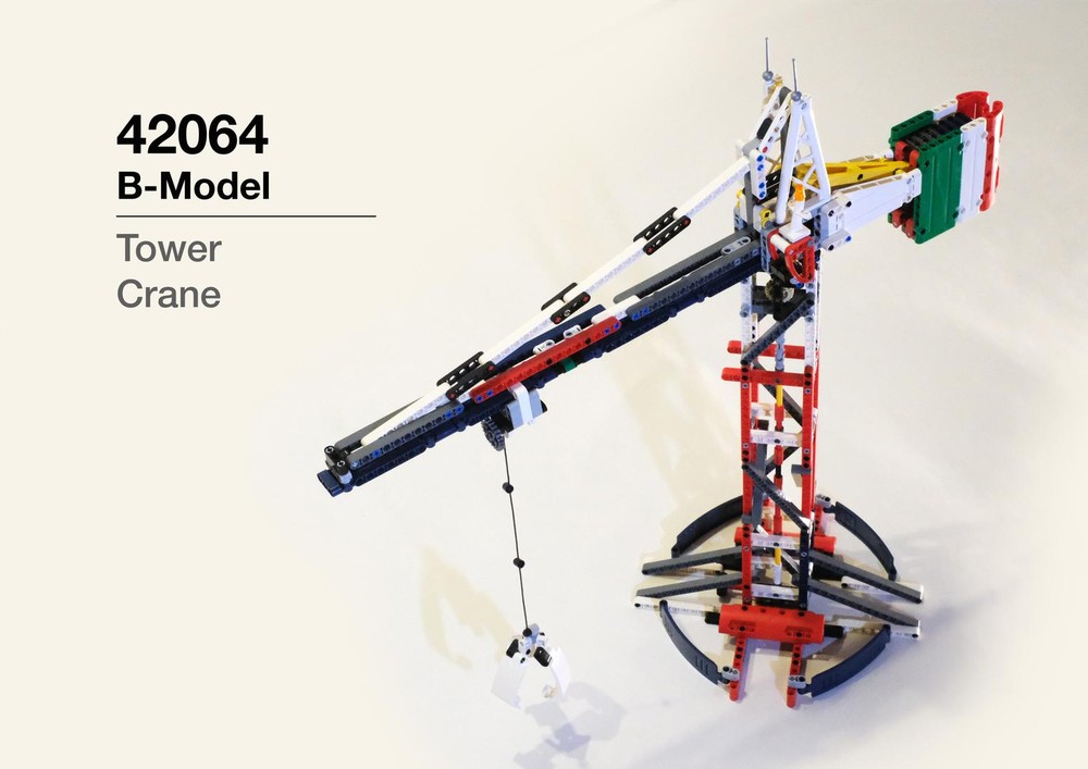 LEGO MOC 42064 - Tower Crane by Casual.lego.enjoyer | Rebrickable ...