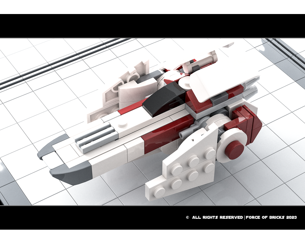 LEGO MOC Mini Alpha-3 Nimbus (fobswm016) | Force of Bricks by Force of ...