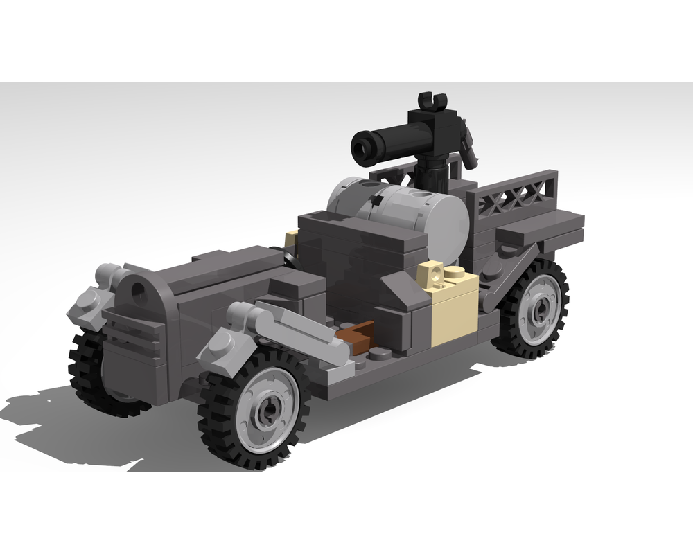LEGO MOC World War 1 Scout car by GBDanny96 | Rebrickable - Build with LEGO