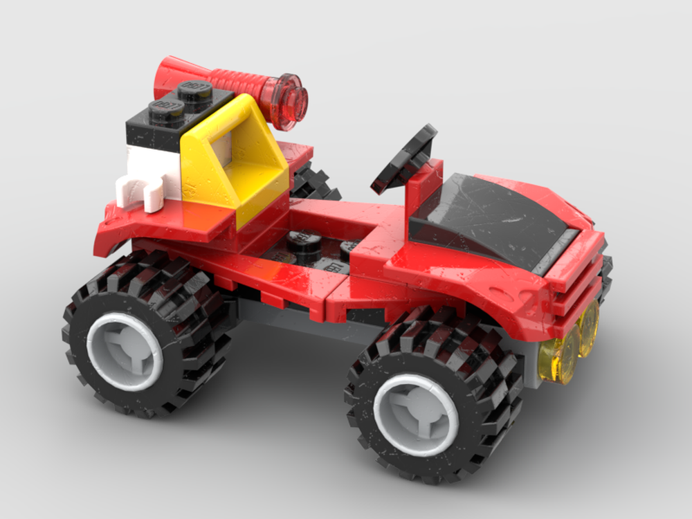 LEGO MOC-139862 Off-road ATV by TheBasicType | Rebrickable - Build with ...