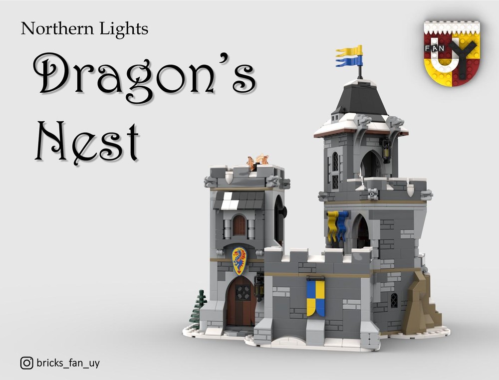 LEGO MOC Dragon's Nest by bricks_fan_uy | Rebrickable - Build with LEGO