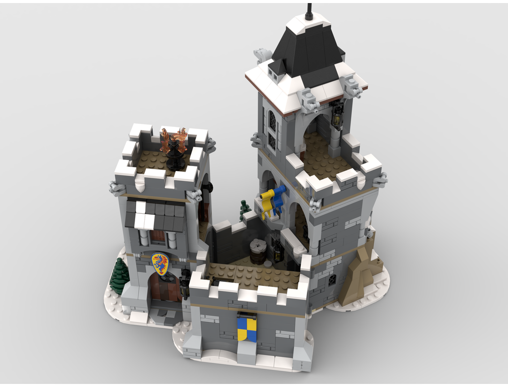 LEGO MOC Dragon's Nest by bricks_fan_uy | Rebrickable - Build with LEGO