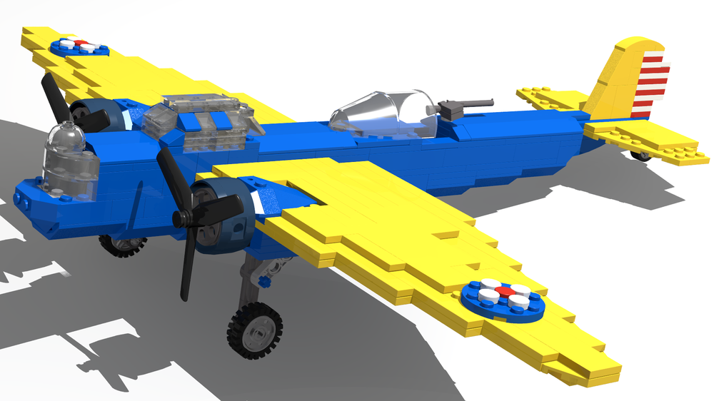 LEGO MOC-13988 Martin B10 by GBDanny96 | Rebrickable - Build with LEGO