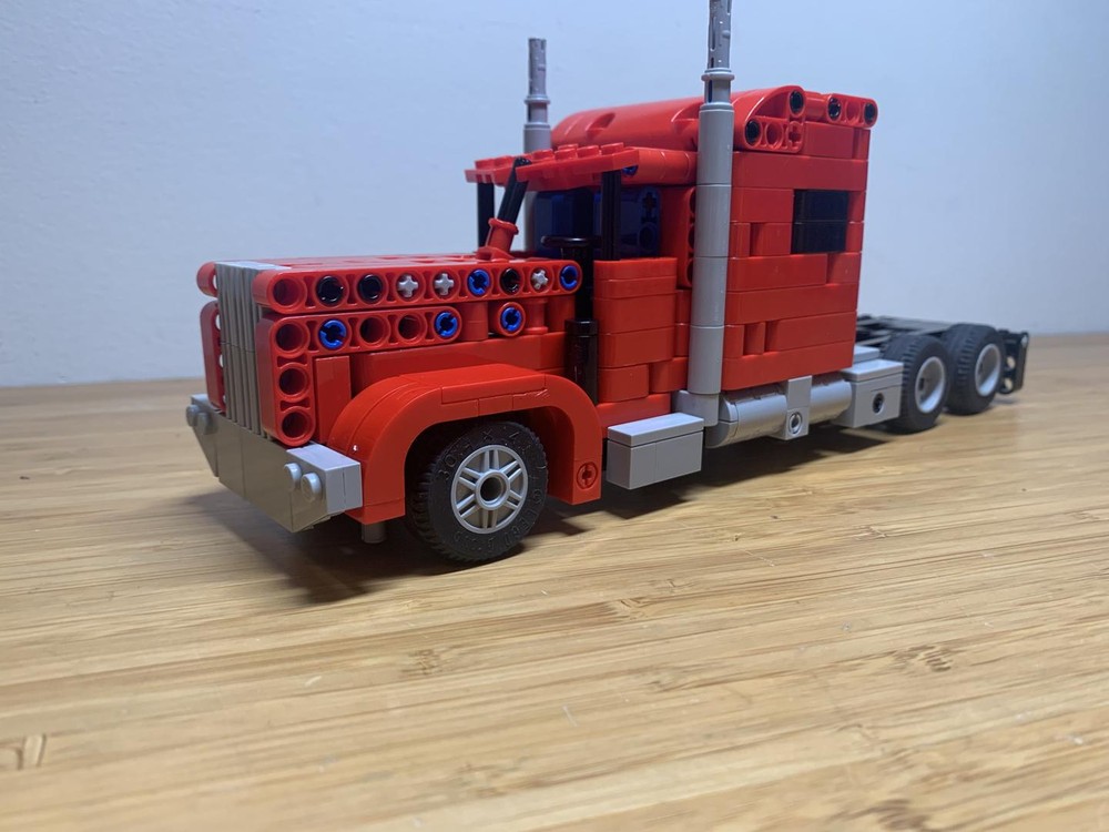 LEGO MOC RC Micro Peterbilt 389 with Sleeper - 1/35 Scale by LegoLounge ...
