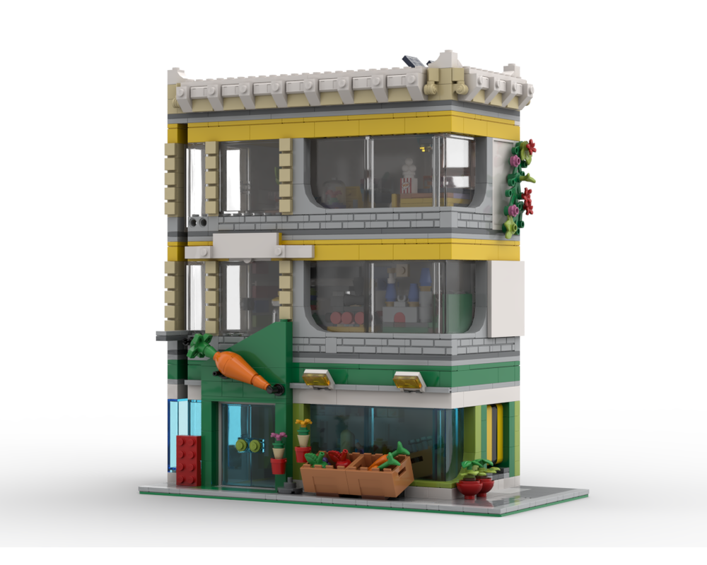Lego Moc Heartlake Apartments Aliyas Apt Floor Compatible With Moc