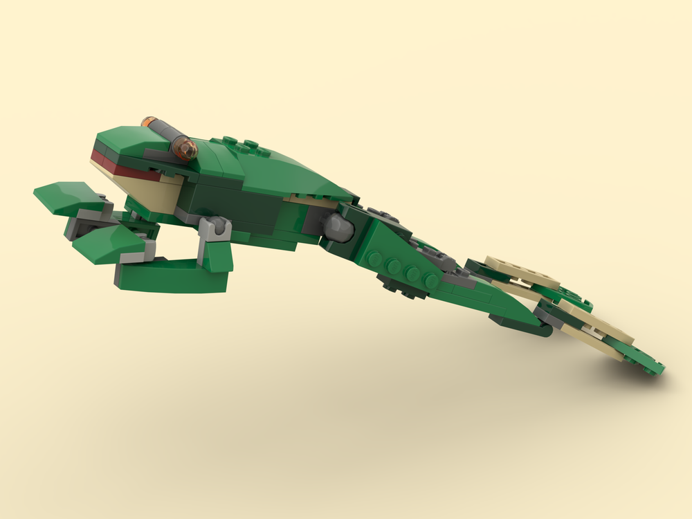 LEGO MOC 31058 frog & tadpoles by Ambrosino | Rebrickable - Build with LEGO