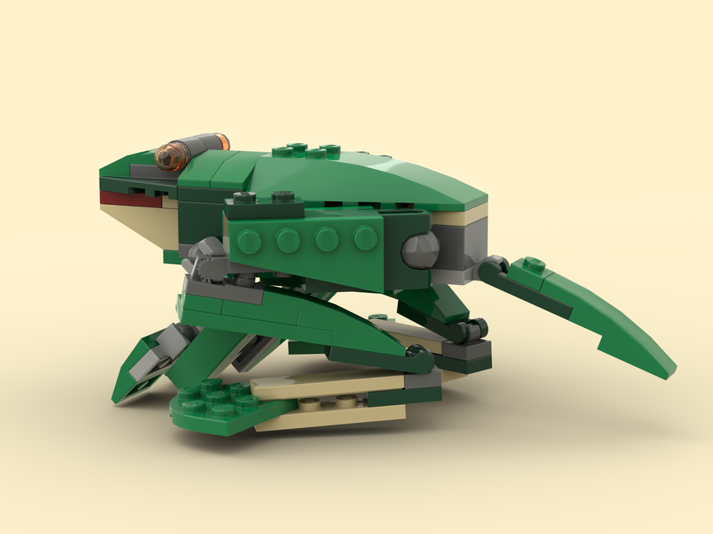 LEGO MOC 31058 frog & tadpoles by Ambrosino | Rebrickable - Build with LEGO