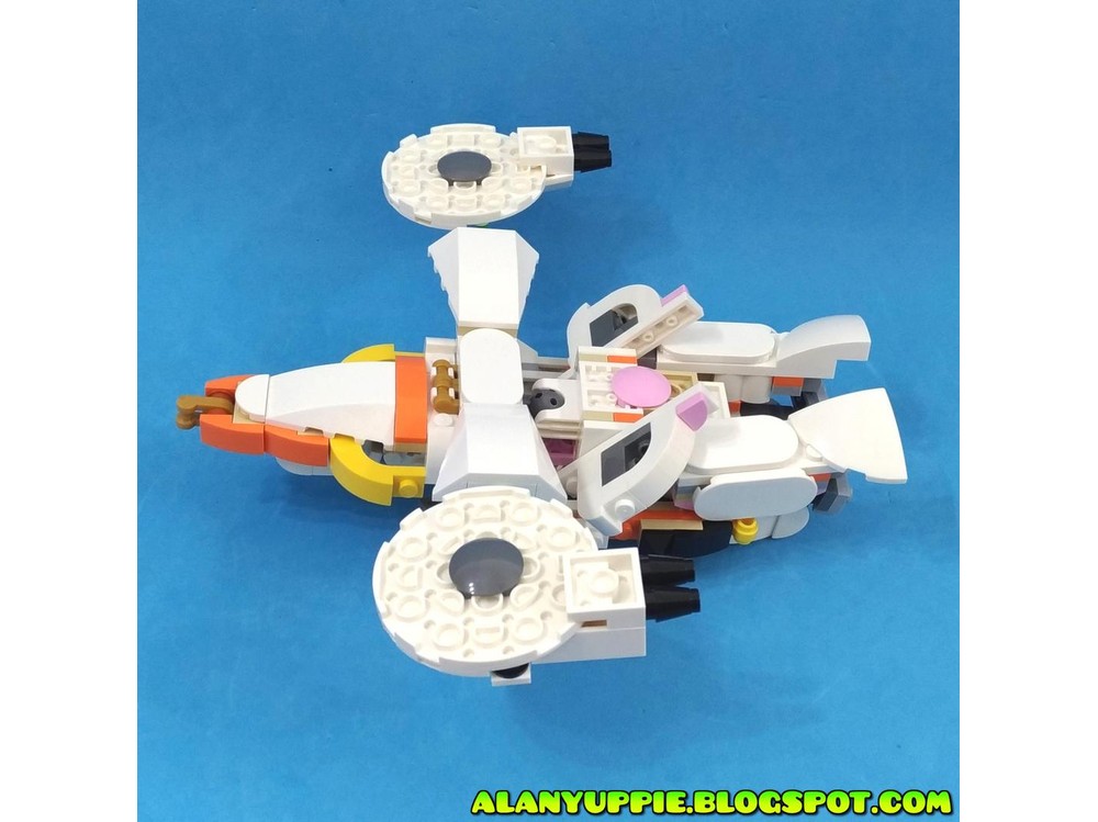 Lego Moc Transformer Vtol Aircraft From Lego Creator 31133 Rabbit By