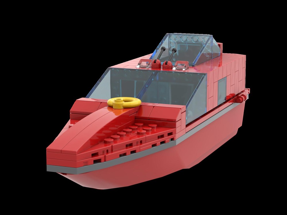 LEGO MOC Boat by JDL_BrickFilms | Rebrickable - Build with LEGO