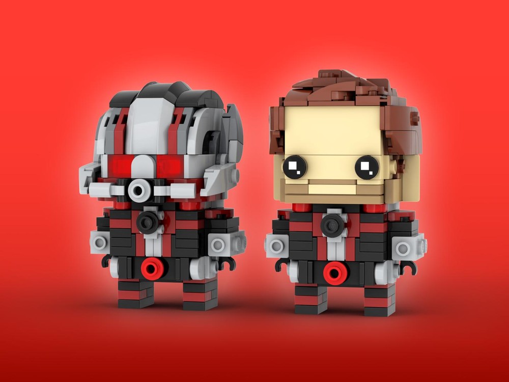 LEGO MOC Ant-Man Brickheadz LEGO MOC - Ant-Man and the Wasp ...