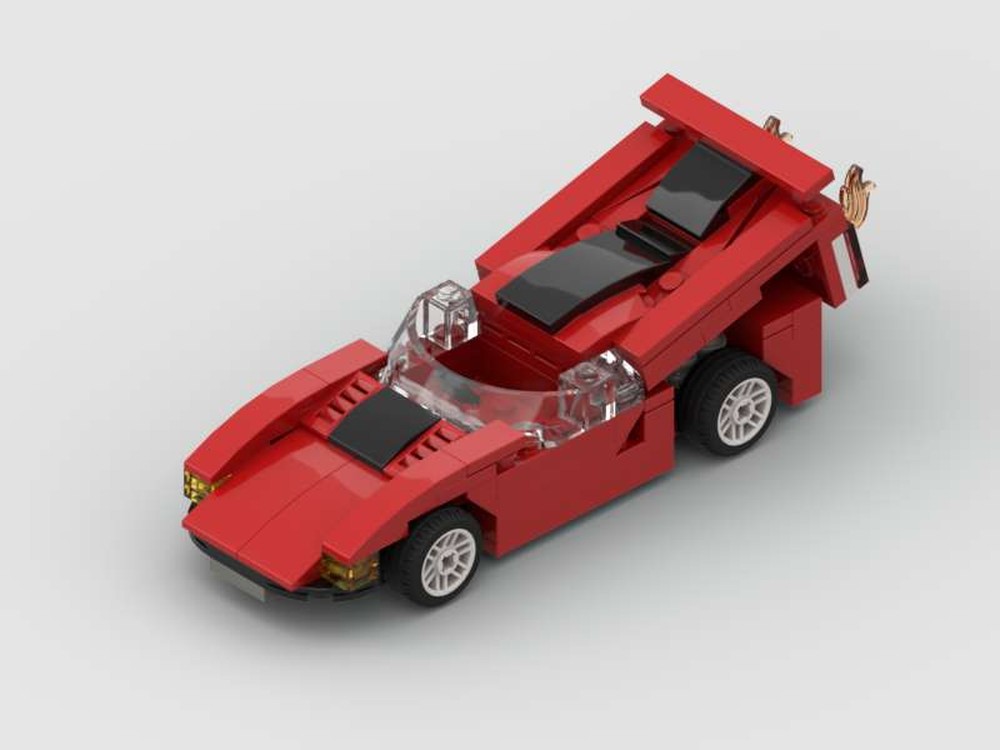 LEGO MOC Italian Sports Car by Brinck | Rebrickable - Build with LEGO