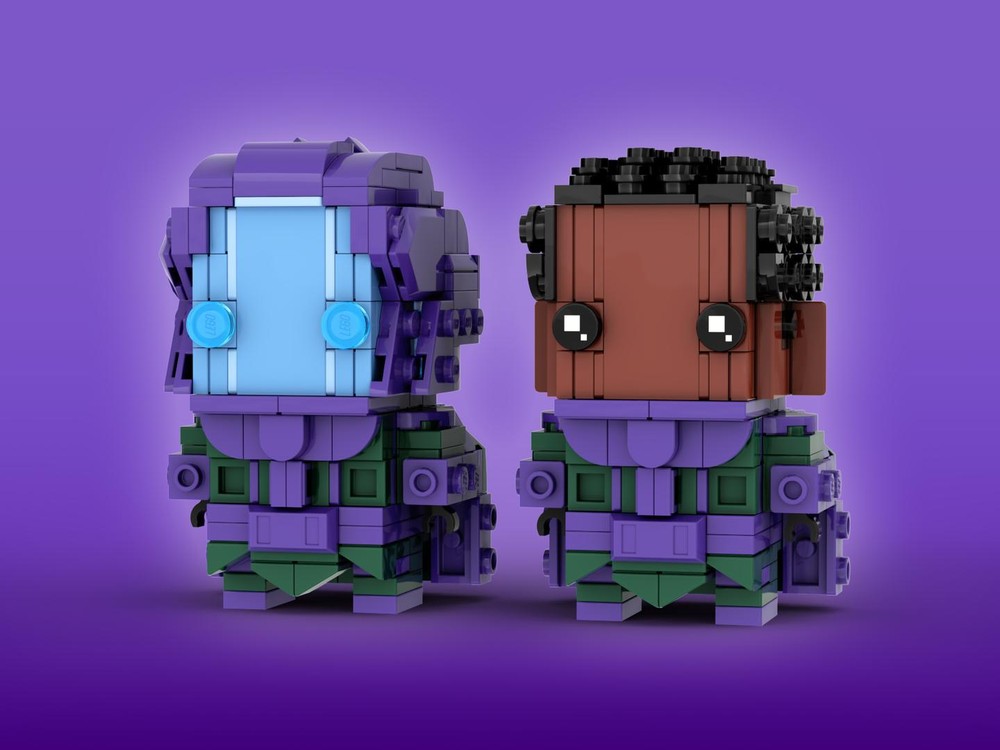 LEGO MOC Kang Brickheadz LEGO MOC - Ant-Man and the Wasp: Quantumania ...