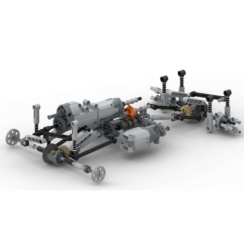 LEGO MOC Chevy Squarebody Dually Pickup by Stinkwell Exhaust Creations ...