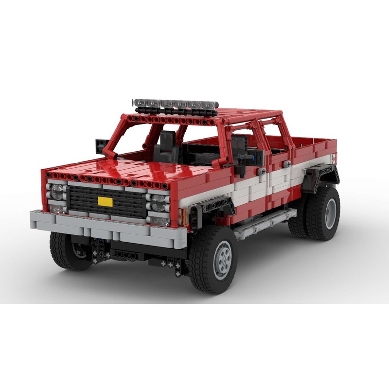 LEGO MOC Chevy Squarebody Dually Pickup by Stinkwell_exhaust_creations ...