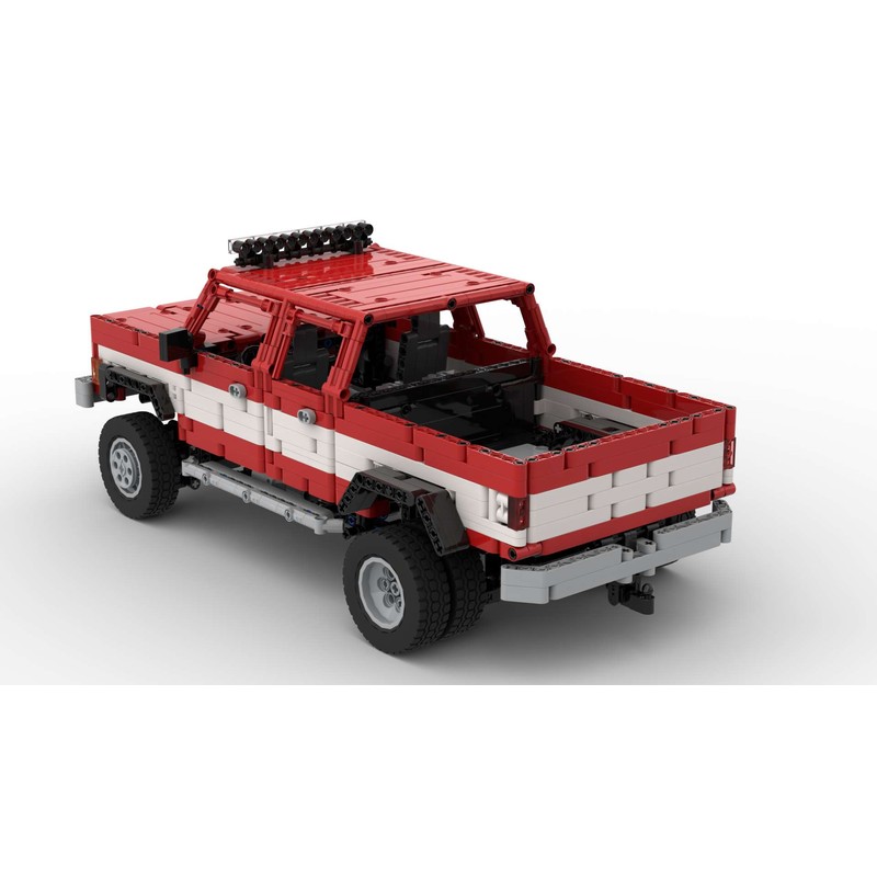 LEGO MOC Chevy Squarebody Dually Pickup by Stinkwell Exhaust Creations ...