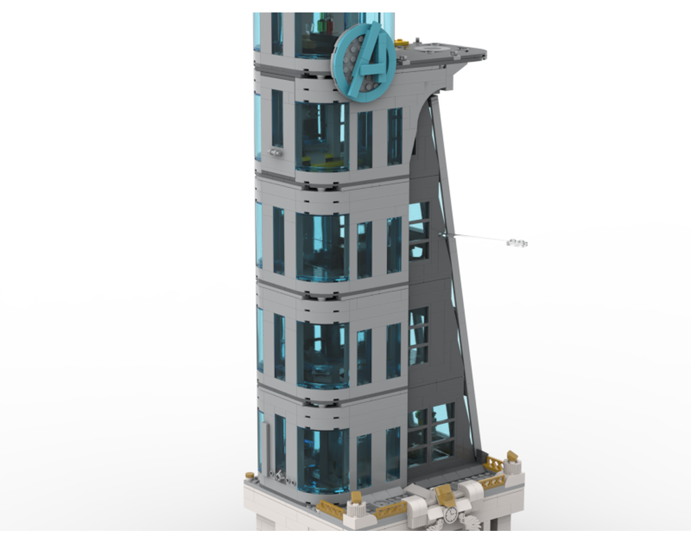 LEGO MOC Avengers Tower Daily Bugle Sized Modular by Felixxx ...
