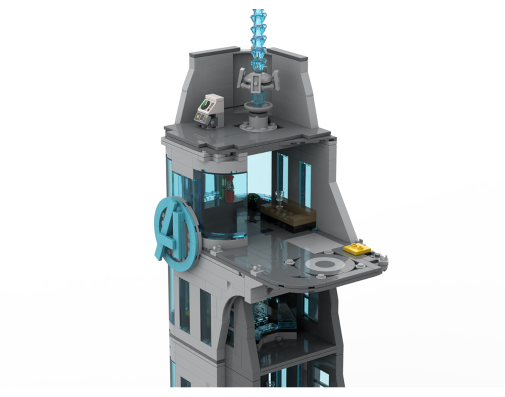 LEGO MOC-139924 Avengers Tower Daily Bugle Sized Modular by Felixxx ...