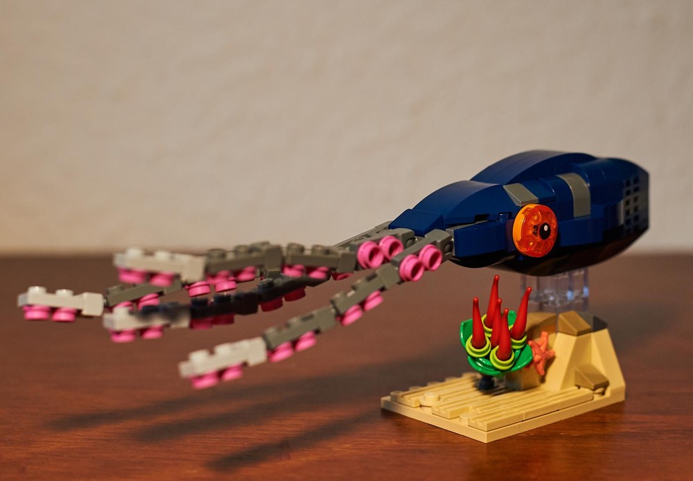 LEGO MOC Squid / Cuttlefish by Kassiopeia | Rebrickable - Build with LEGO