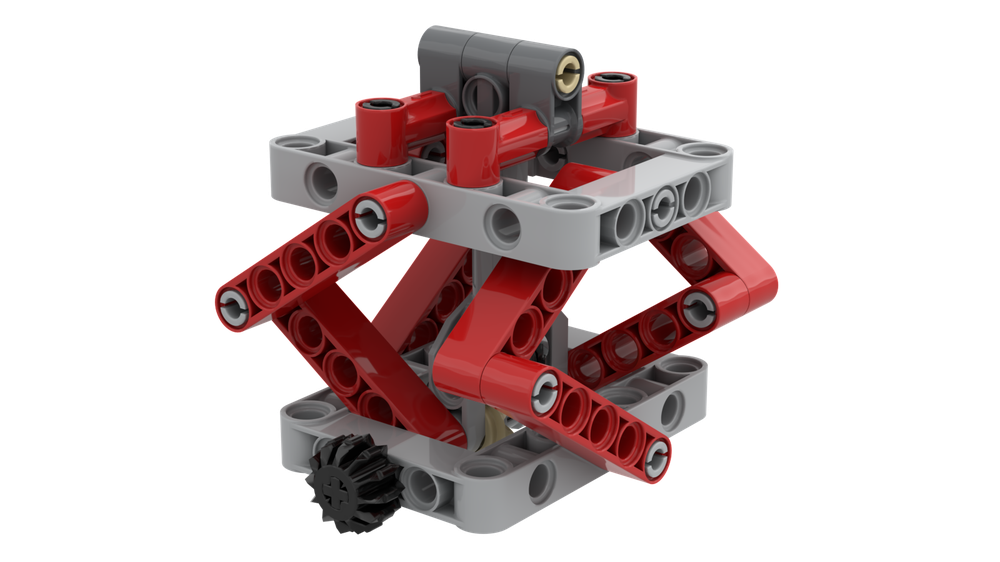LEGO MOC Lifting Mechanism #3 by 2in1 | Rebrickable - Build with LEGO