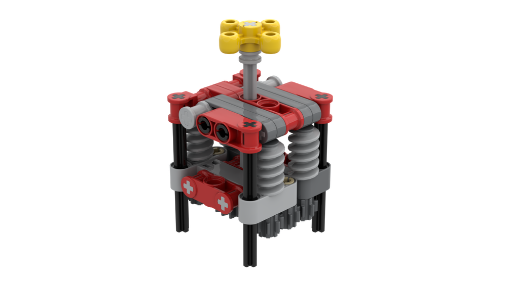 LEGO MOC Lifting Mechanism #6 by 2in1 | Rebrickable - Build with LEGO