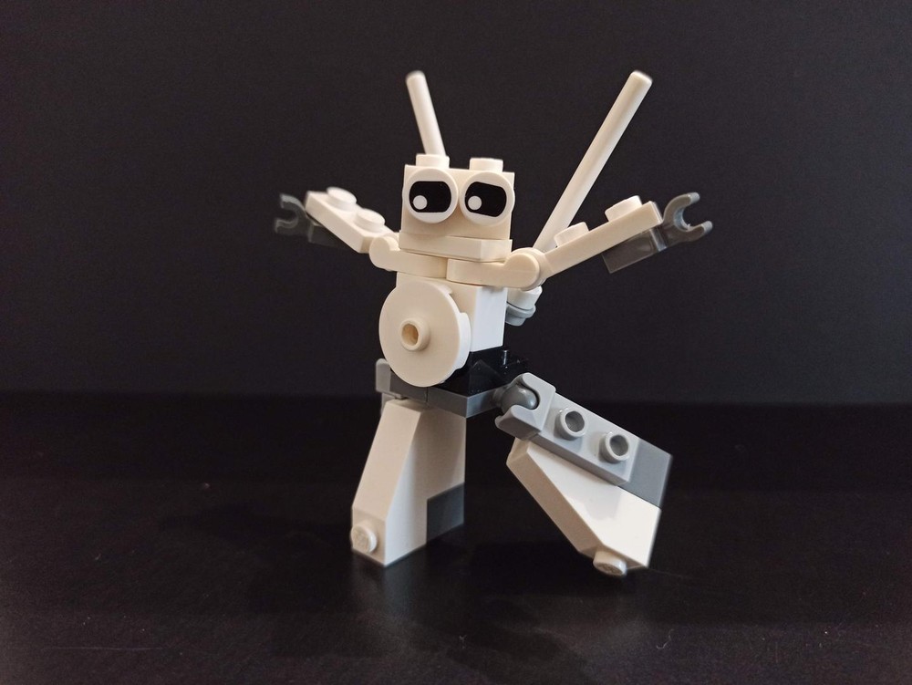 LEGO MOC-139949 Little white robot by marcolachina | Rebrickable ...