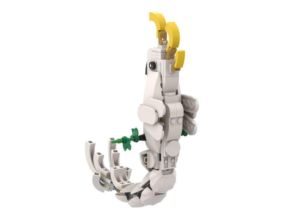 Lego Moc 31133 Spinning Cockatoo By Jemunoz0 Rebrickable Build With