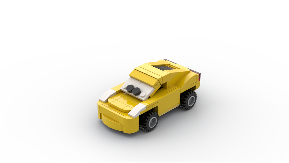 LEGO MOC Cruz Ramirez (Cars) by TrustyBricks | Rebrickable - Build with ...