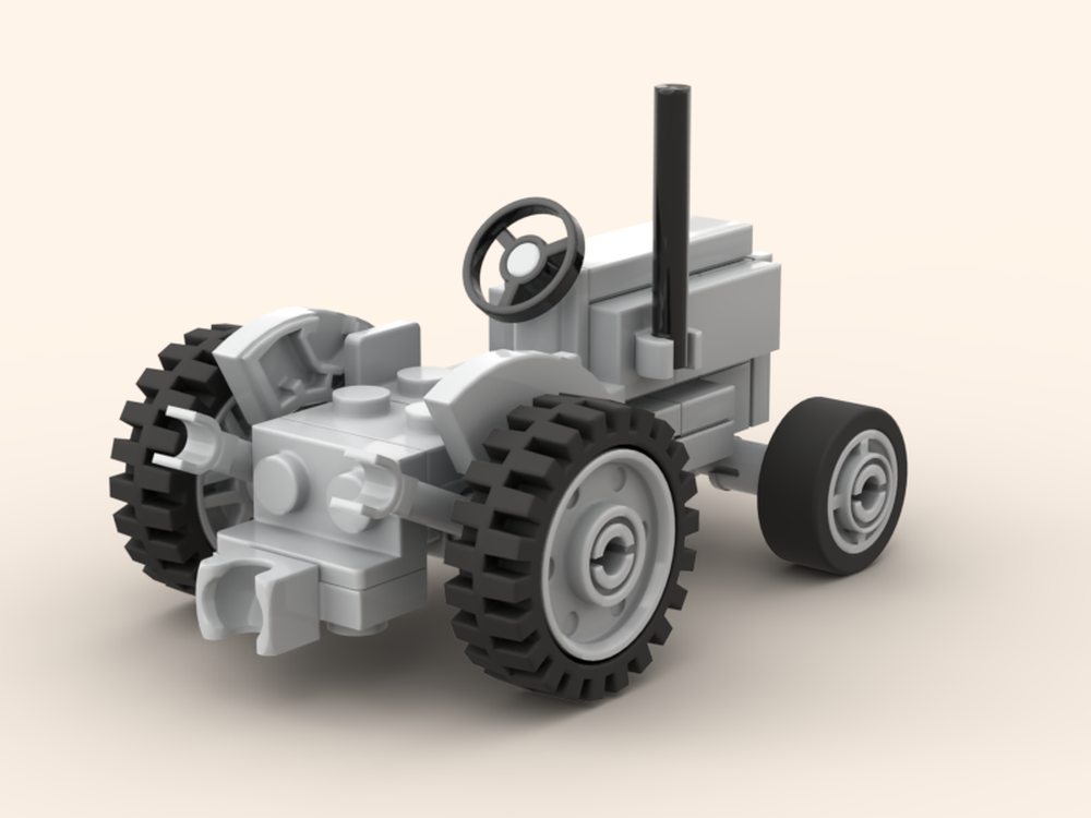 LEGO MOC Ferguson TE-20 tractor by BrickScheme | Rebrickable - Build ...