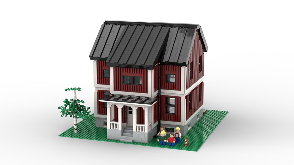 LEGO MOC Classic Swedish countryside house by Bjorkenn | Rebrickable ...