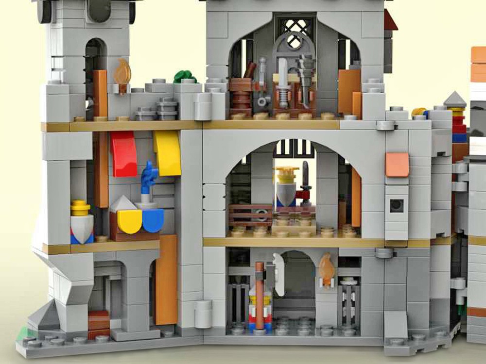 LEGO MOC Lion Cub's Castle (Mini Castle inpired by 10305) by ad000 ...