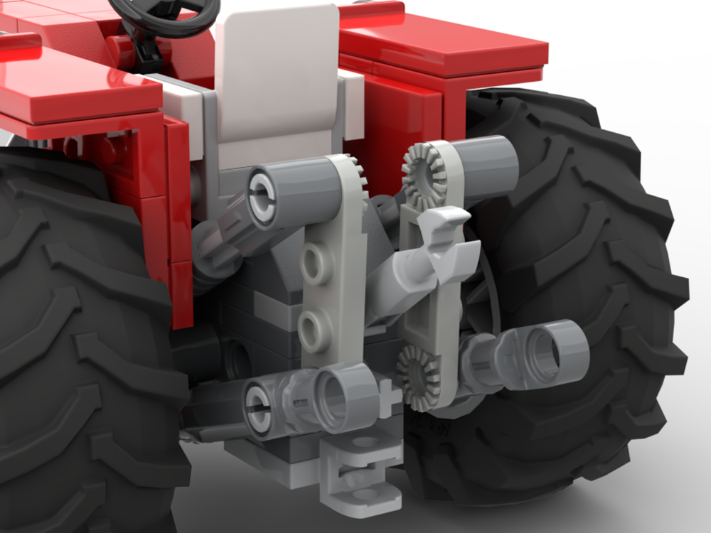 Lego Moc Massey Ferguson 1150 1 32 By Brickscheme Rebrickable