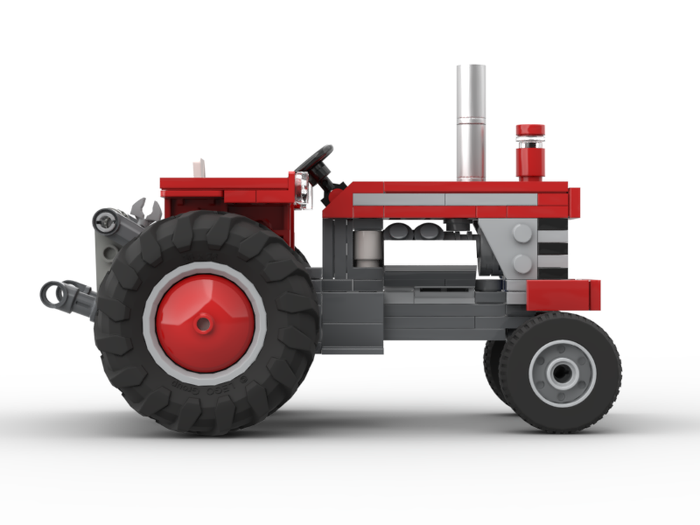 Lego Moc Massey Ferguson 1150 1 32 By Brickscheme Rebrickable