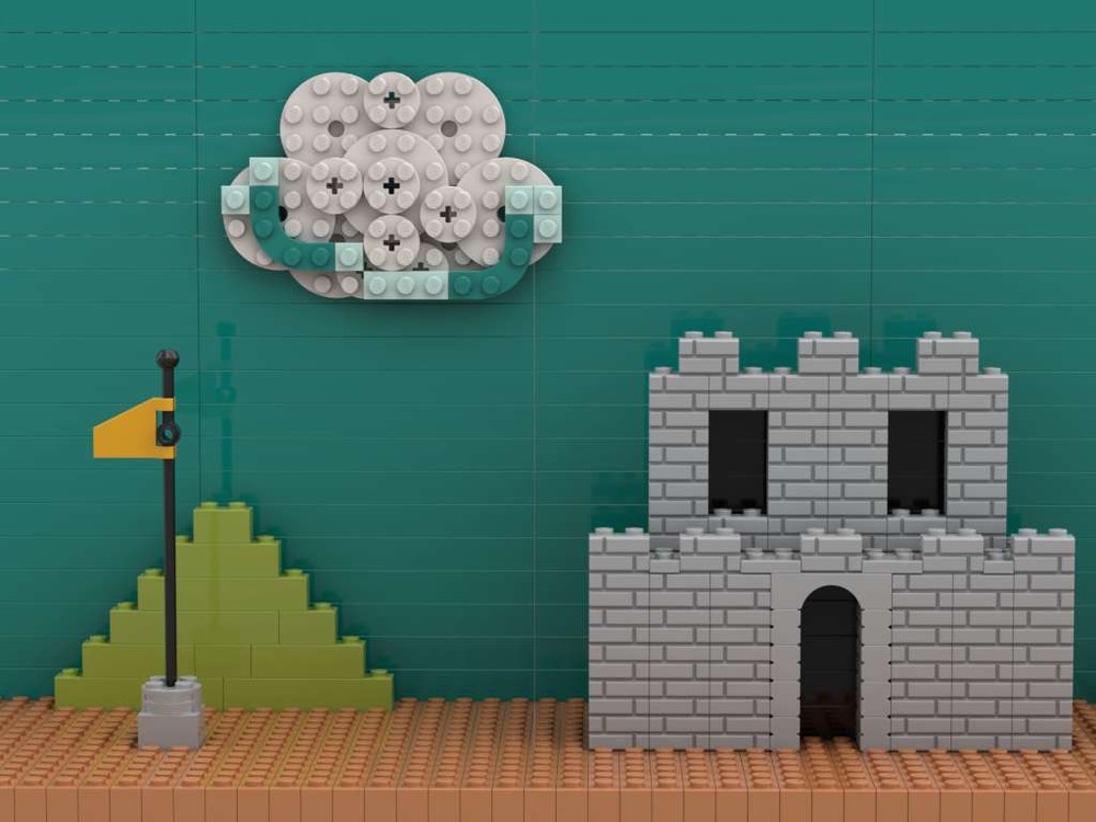 LEGO MOC Level 1 Mario Bros by PezzidiLego | Rebrickable - Build with LEGO
